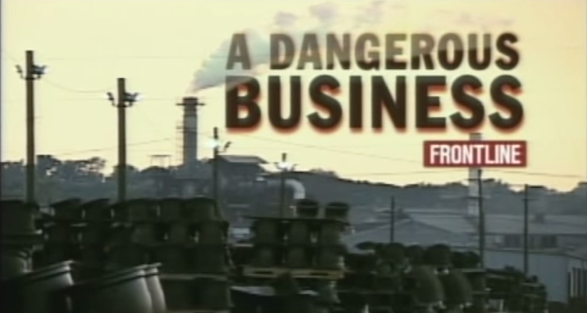 FRONTLINE: A Dangerous Business - The Peabody Awards