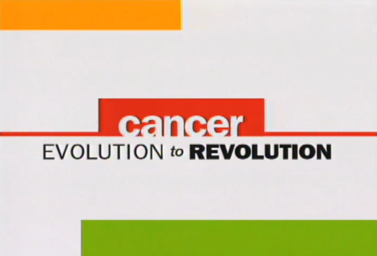 Cancer: Evolution to Revolution - The Peabody Awards