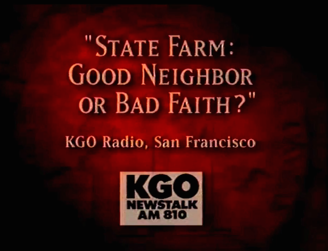 State Farm: Good Neighbor or Bad Faith? - The Peabody Awards