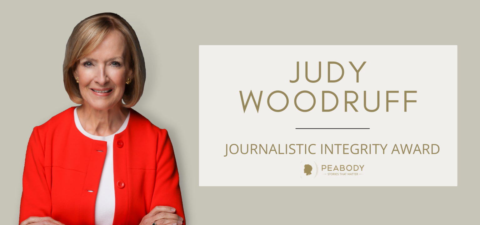 Judy Woodruff Wins Peabody’s Journalistic Integrity Award - The Peabody ... Judy Woodruff Wins Peabody’s Journalistic Integrity Award - The Peabody ...
