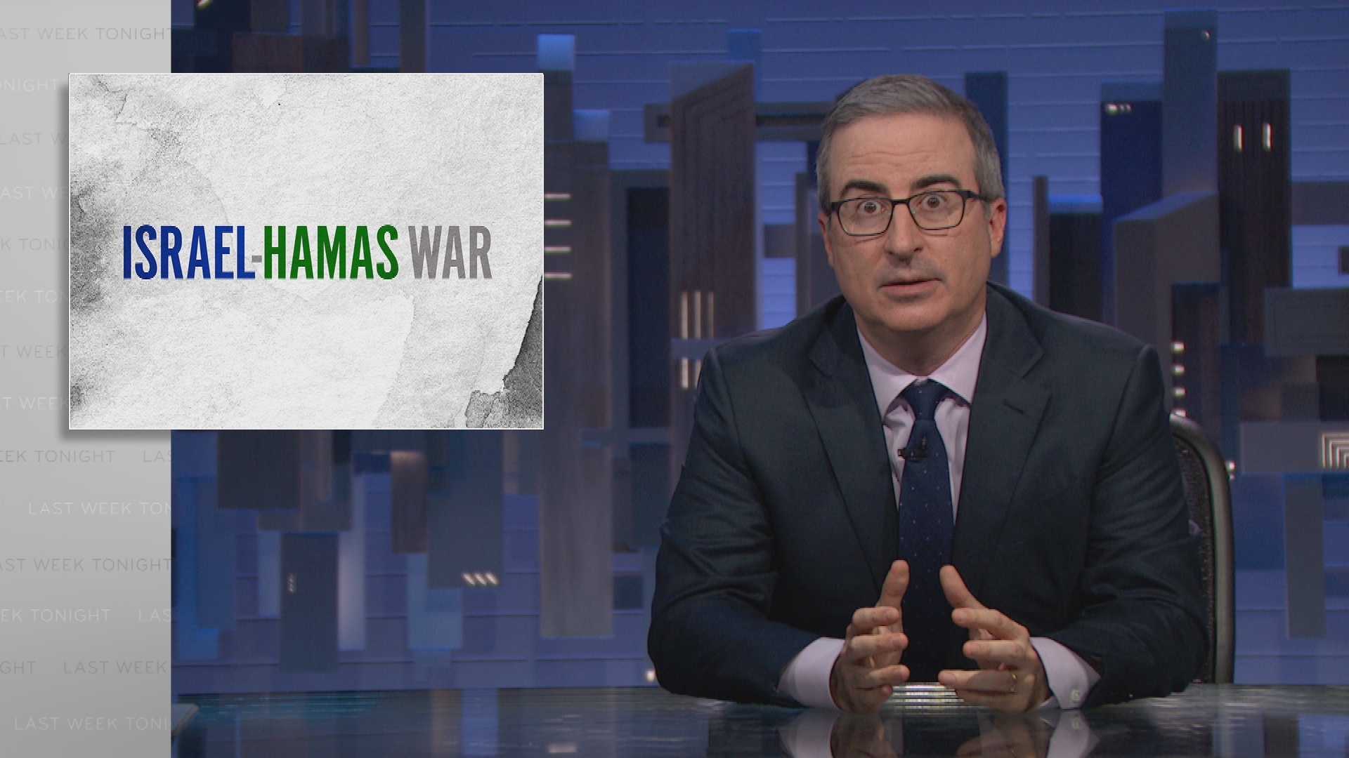 Last Week Tonight with John Oliver: Israel-Hamas War - The Peabody Awards
